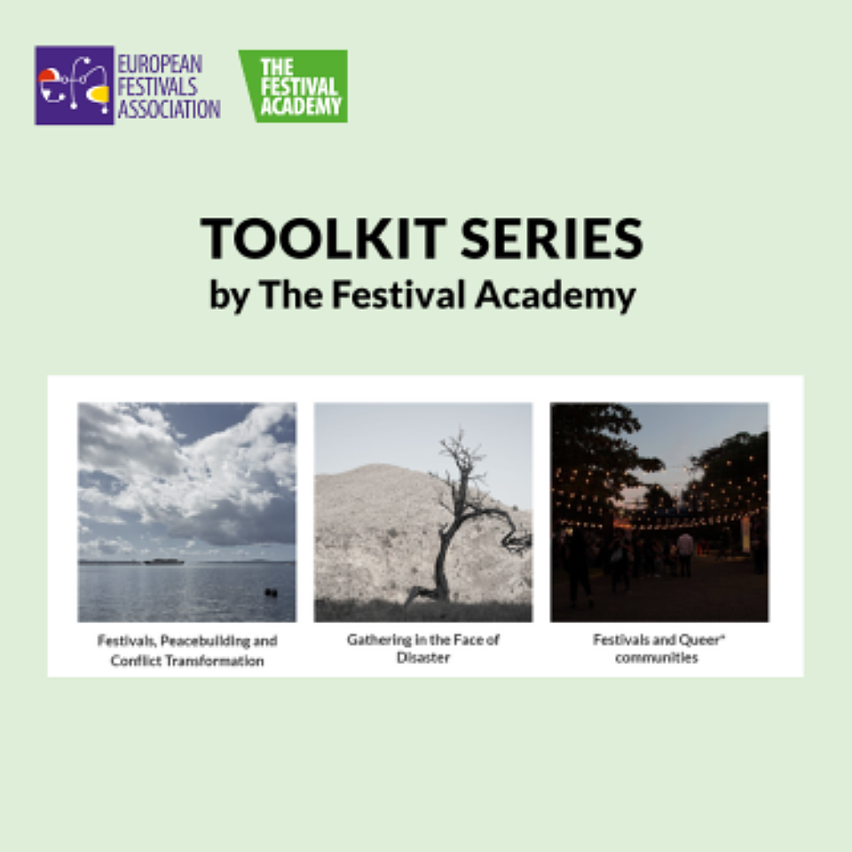 New toolkits by The Festival Academy - European Festivals Association
